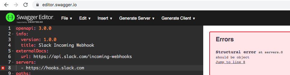Post Example From Documentation Fails To Validate At · Issue 269 
