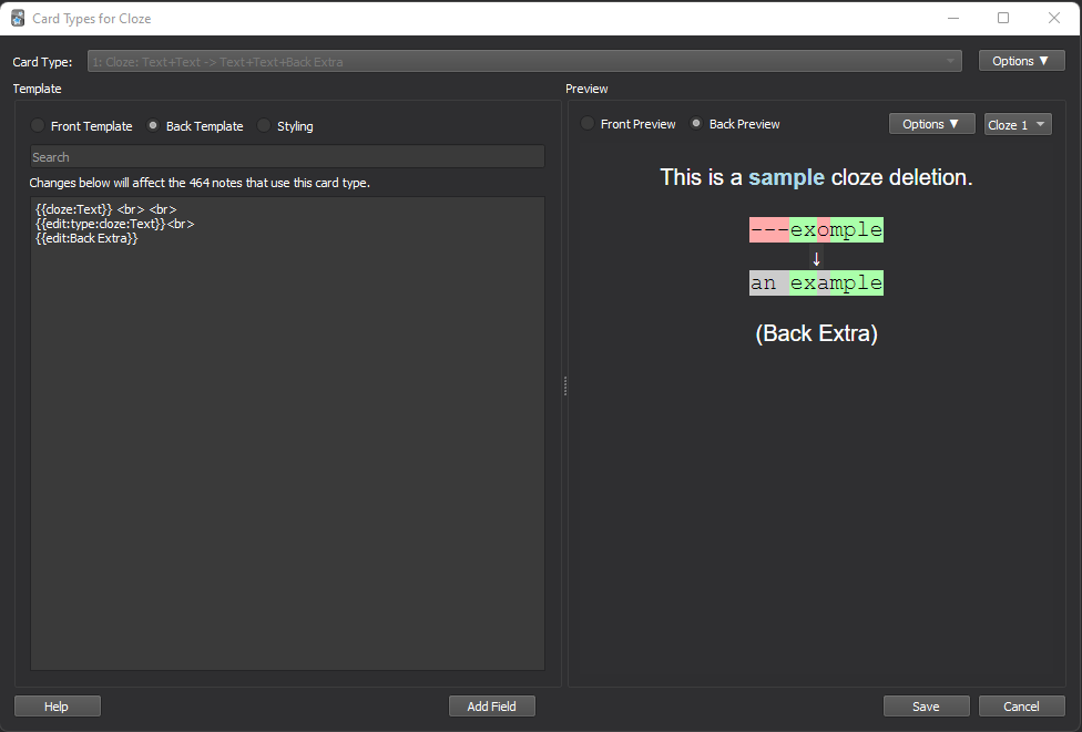 Difficulty Displaying Cloze and Type Fields · Issue #9886 · ankidroid/Anki-Android · GitHub