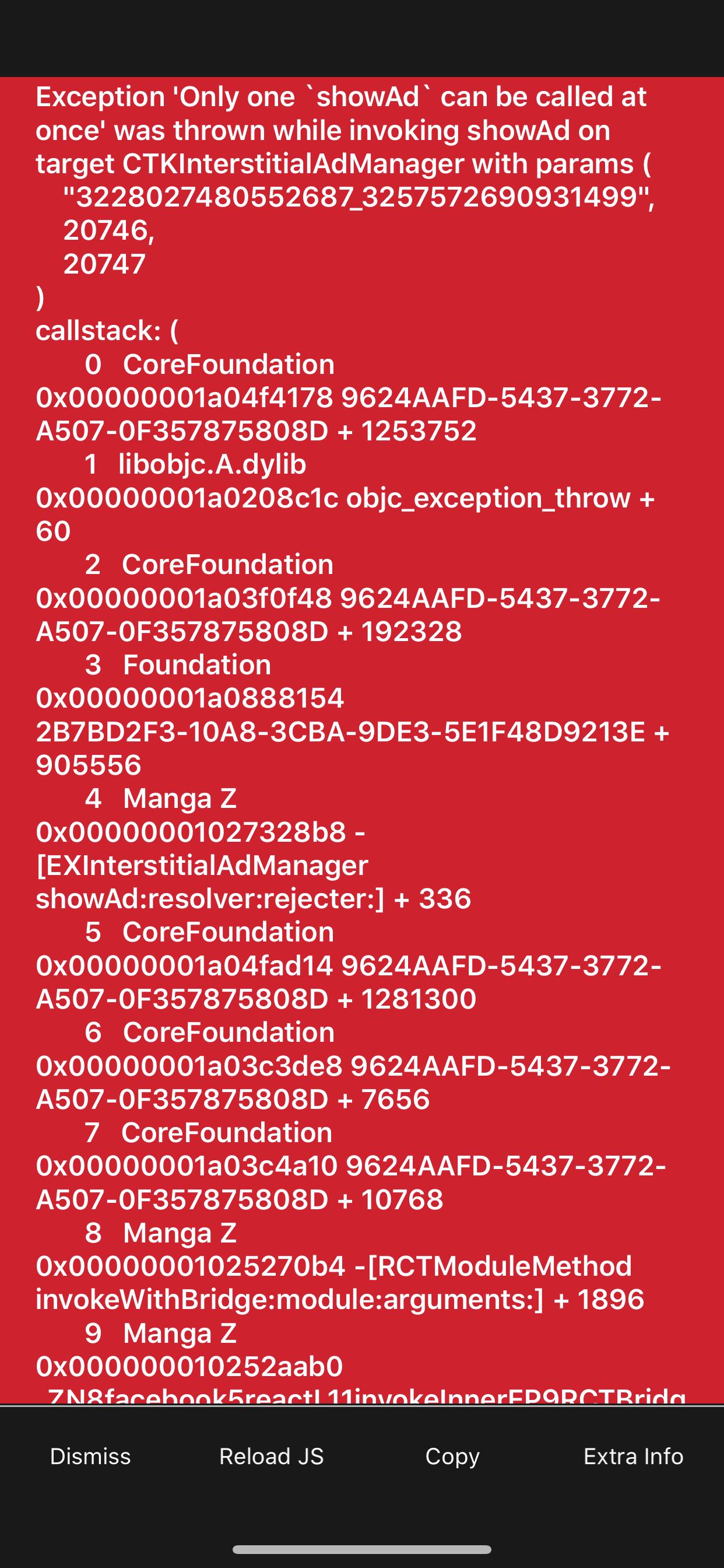 Interstitial is not full screen and crash · Issue #248 · callstack/react-native-fbads · GitHub