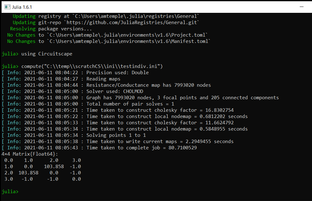 CHOLMOD solver error · Issue #300 · Circuitscape/Circuitscape.jl · GitHub