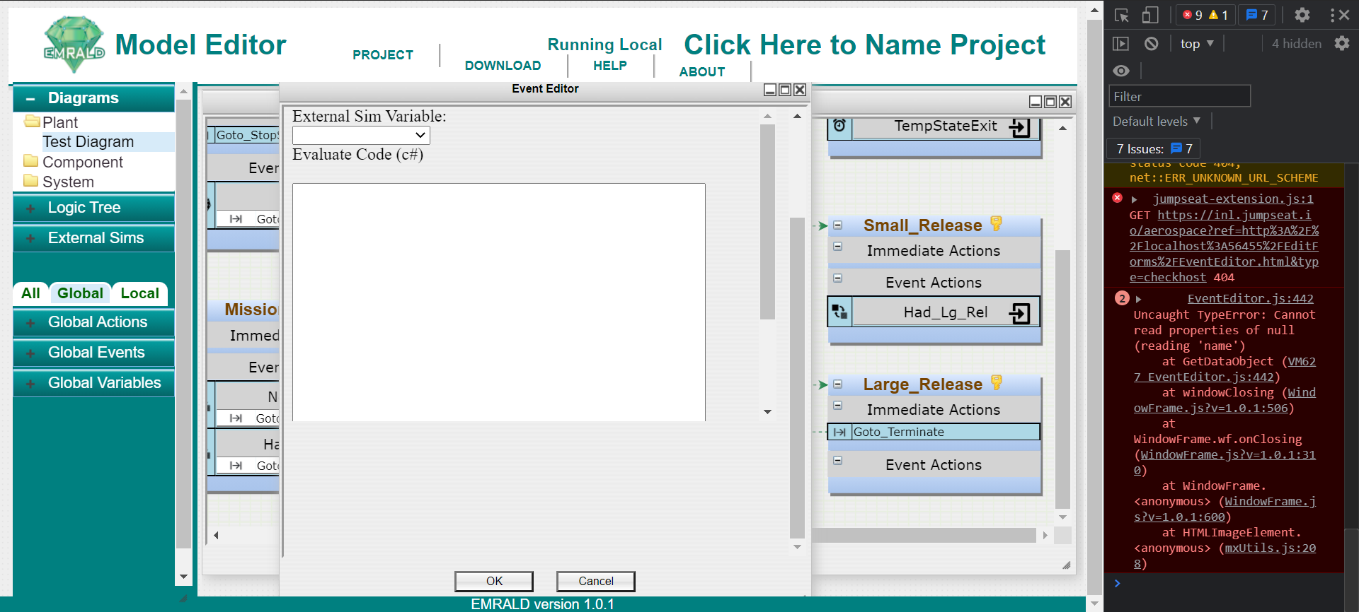 Can't close event editor window · Issue #64 · idaholab/EMRALD · GitHub