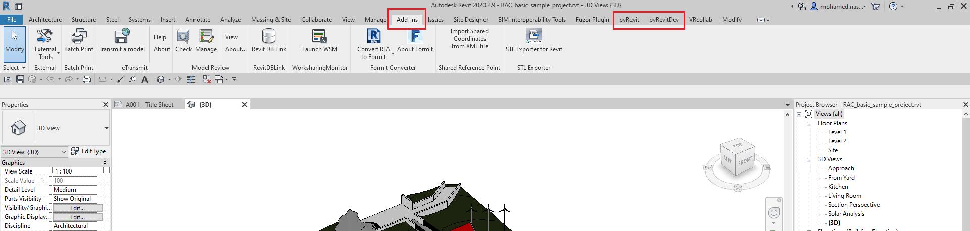 Revit Python Shell Doesn T Work · Issue 1674 · Eirannejad Pyrevit · Github