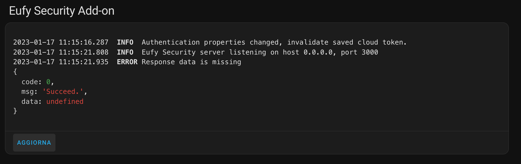 failed to setup since January 3rd · Issue #683 · fuatakgun/eufy_security · GitHub