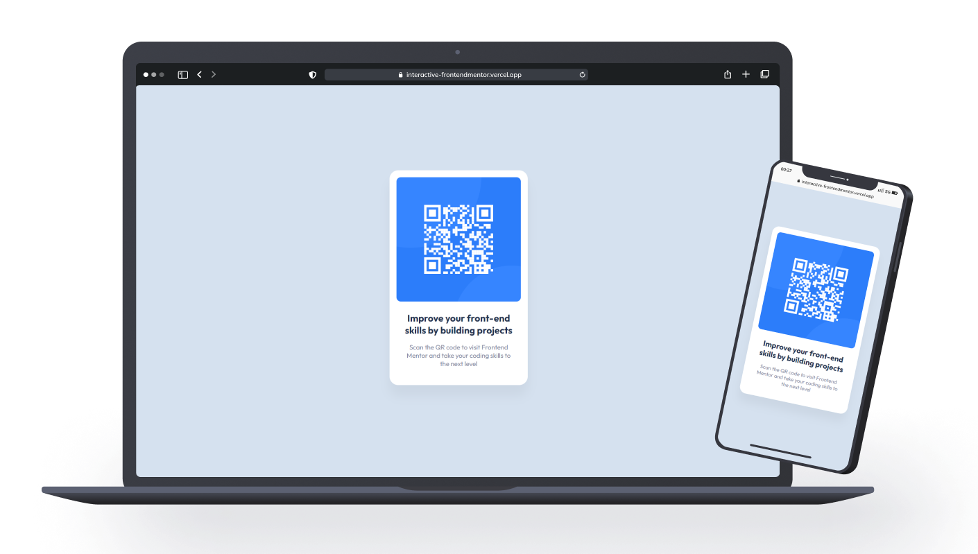Github Jhonnathandc Qrcode Frontendmentor Challenge Frontend Mentor