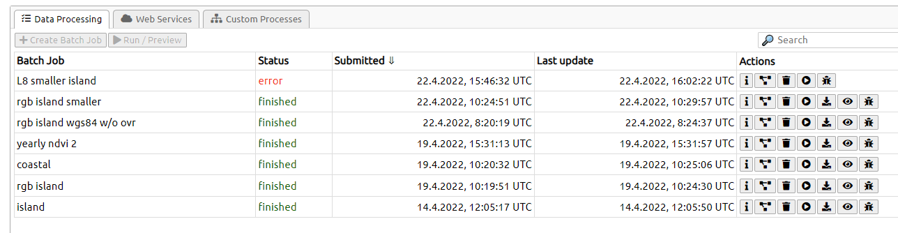 Data missing from job listing · Issue #45 · Open-EO/openeo-aggregator · GitHub