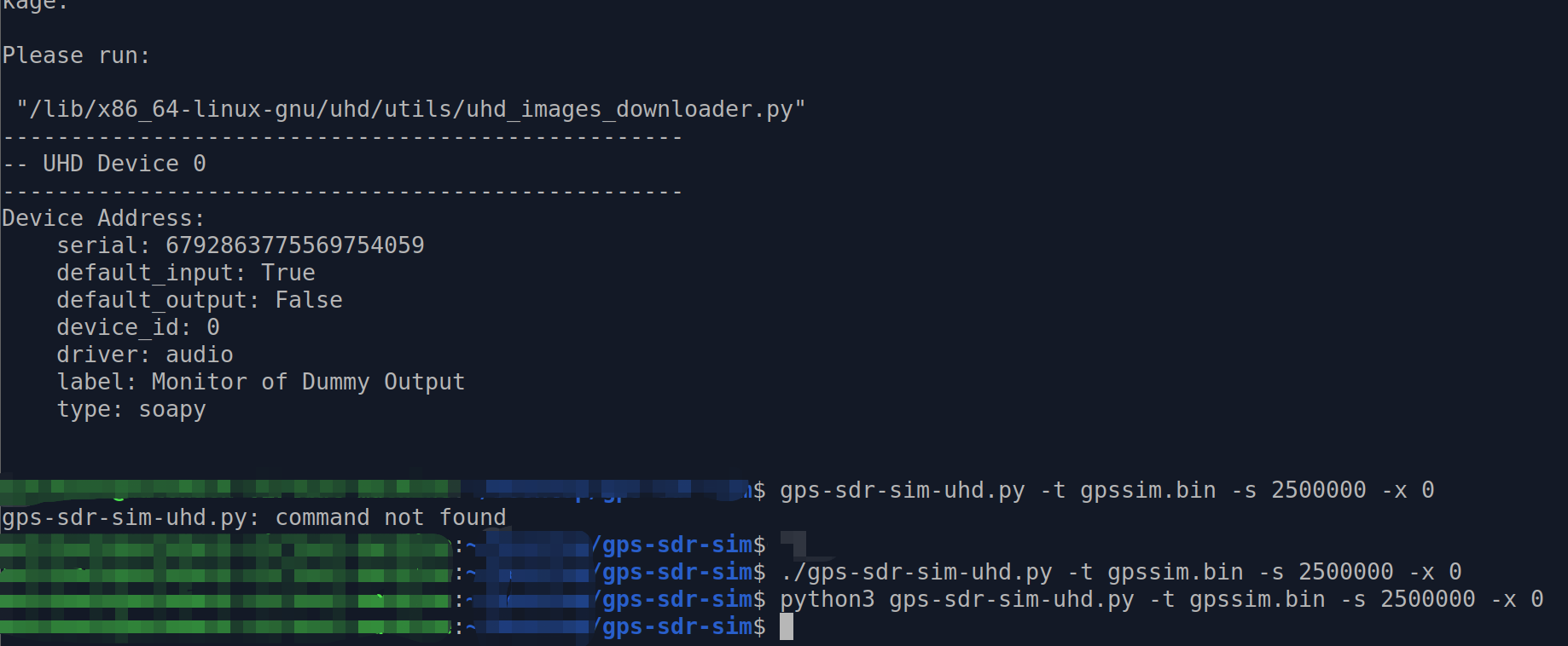 transmitting · Issue #375 · osqzss/gps-sdr-sim · GitHub