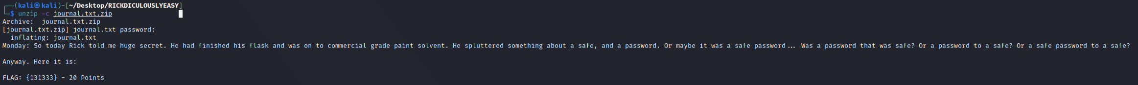 GitHub - booty2rooty/Learning-1-Vulnhub-CTF-RickdiculouslyEasy1: My first CTF boot2root ...