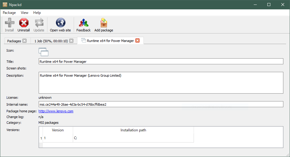 Clicking Update for a package offers to uninstall unrelated packages · Issue #6 · npackd/npackd ...