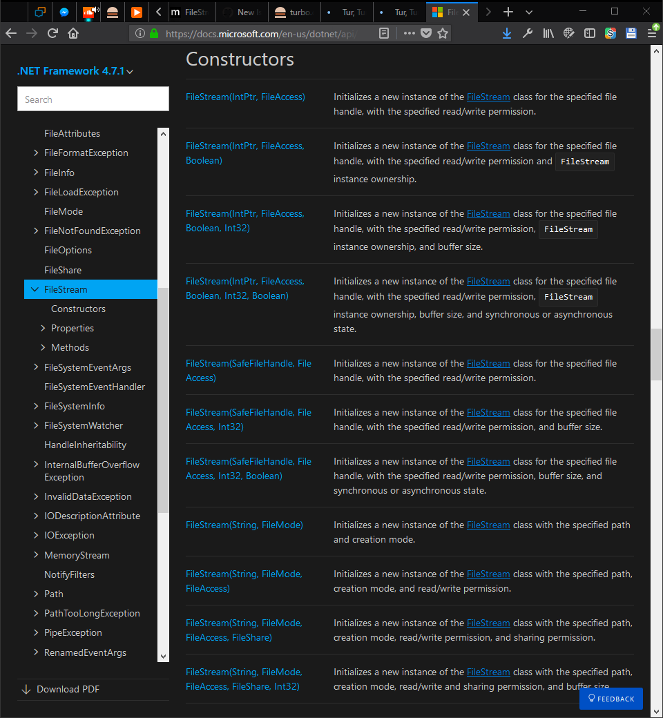FileStream IntPtr constructors should be marked obsolete · Issue #254 · MicrosoftDocs/feedback ...