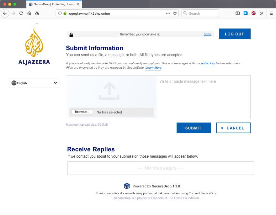 Update "Reply" experience for Sources · Issue #96 · freedomofpress/securedrop-ux · GitHub