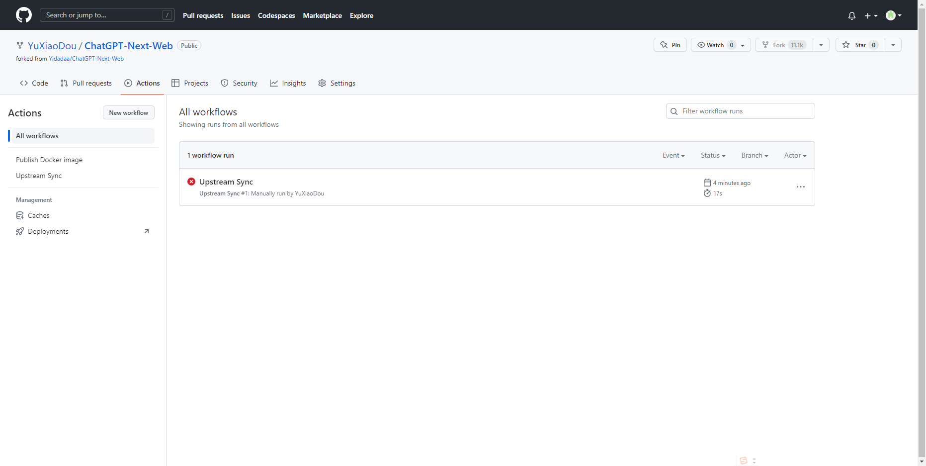 Bug Auto Update Workflow Run Error · Issue 981 · Chatgptnextwebchatgpt Next Web · Github