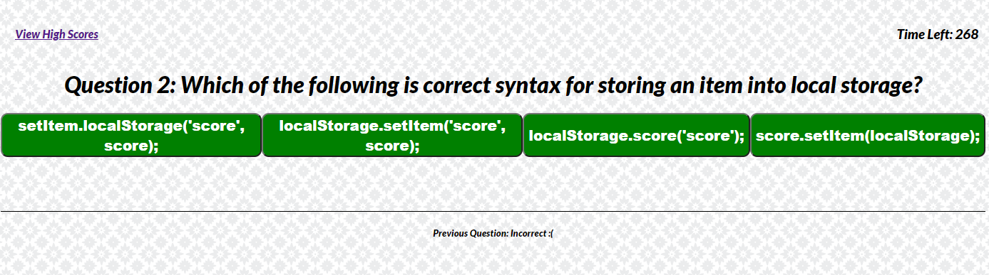 GitHub - peterjinchristiansen/4-Code-Quiz