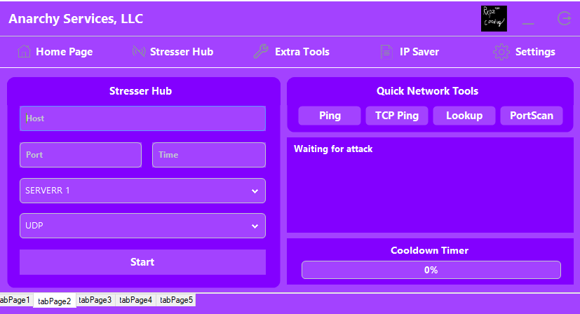 GitHub - Rxpz/AnarchyPanel: ddos panel free