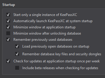 Last used database not being opened · Issue #6195 · keepassxreboot/keepassxc · GitHub