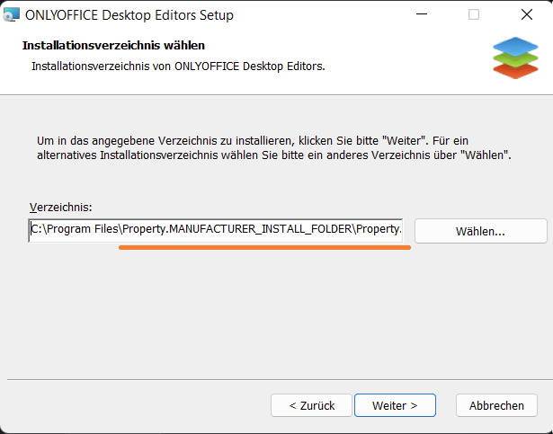 Broken installation path in Windows MSI installer · Issue #1157 · ONLYOFFICE/DesktopEditors · GitHub