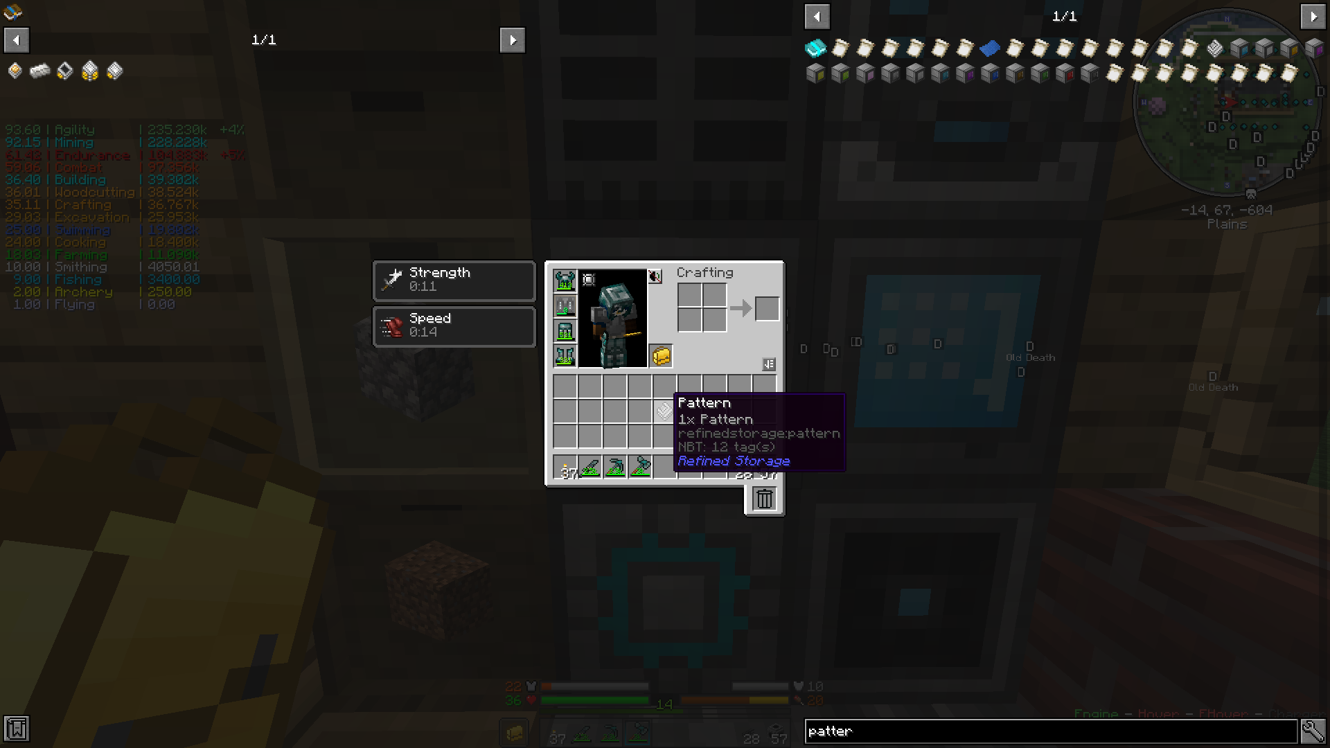 Oak planks on Pattern while sneaking · Issue #122 · Engineers-Life/EL2 · GitHub