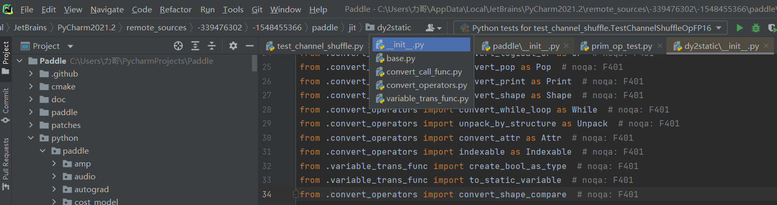ModuleNotFoundError: No module named 'paddle.jit.dy2static.utils' · Issue #51674 · PaddlePaddle ...