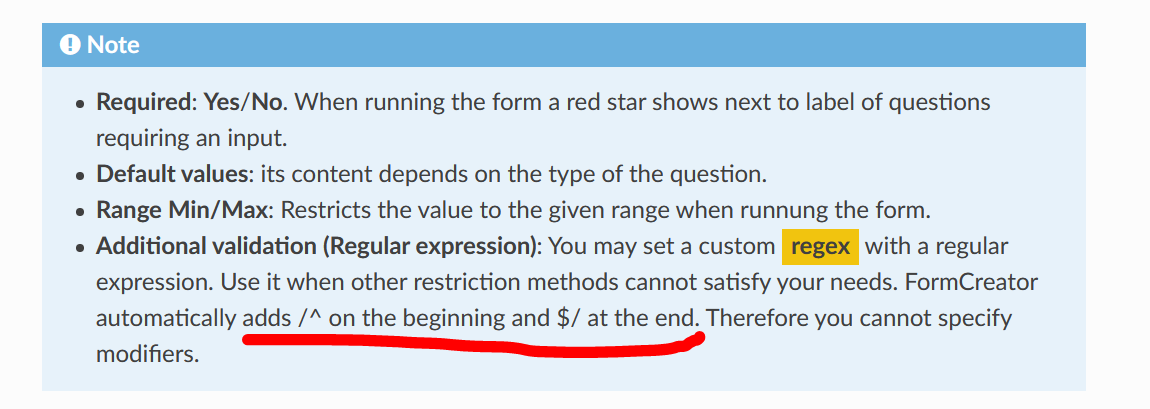 REGEXP Condition to hide the question not working · Issue #2328 · pluginsGLPI/formcreator · GitHub