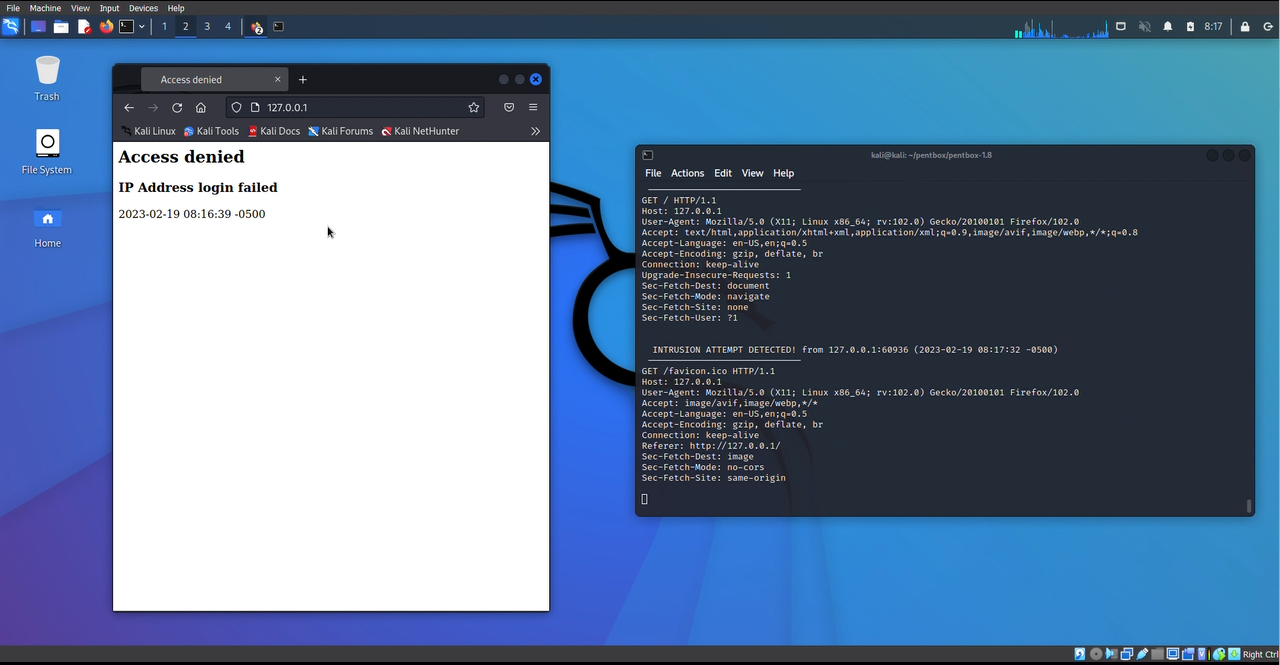 GitHub - sidharthvnair02/Implementation-of-Honeypot-using-PenTbox-in-Kali-Linux
