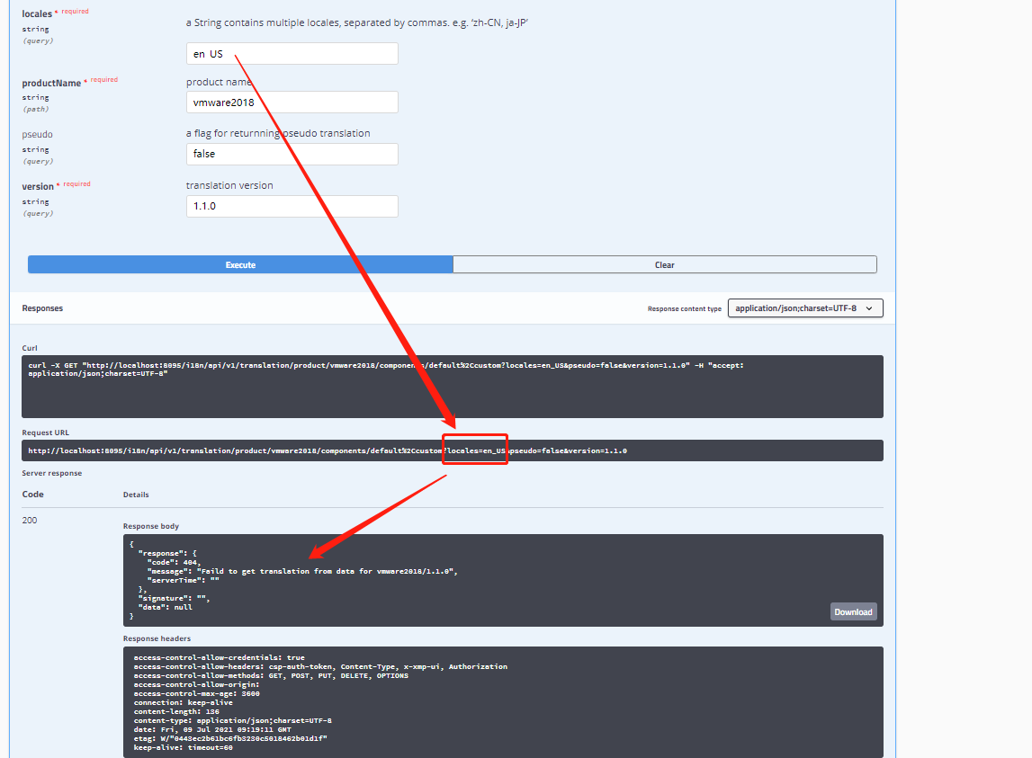 [BUG] [Java Service][V1] Locales input format such as locale-region ...