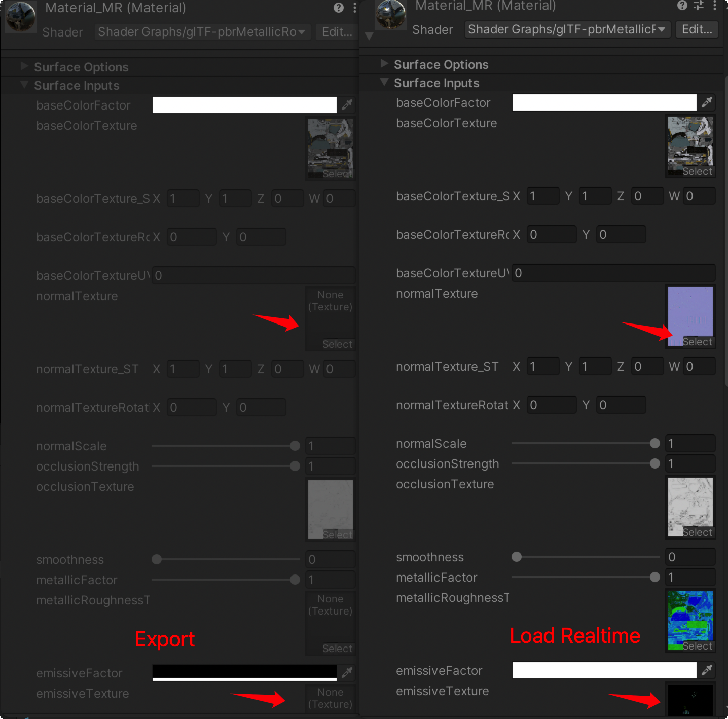 Missing textures when export GLB on URP · Issue #420 · atteneder/glTFast · GitHub