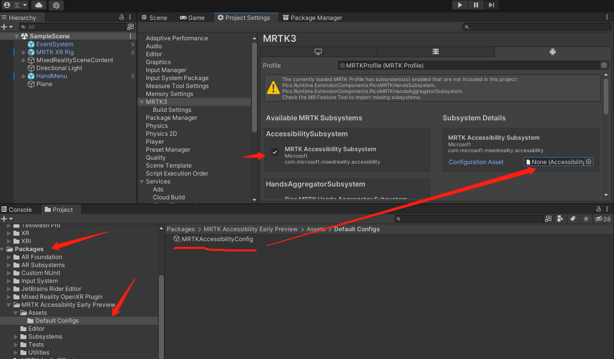 [Bug] Unable to interact with 3D objects · Issue #1 · Phantomxm2021/PicoMRTK3 · GitHub
