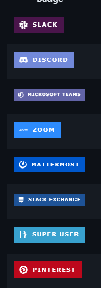 Replacing Readme.md links with Markdown badges · Issue #237 · novuhq/docs · GitHub