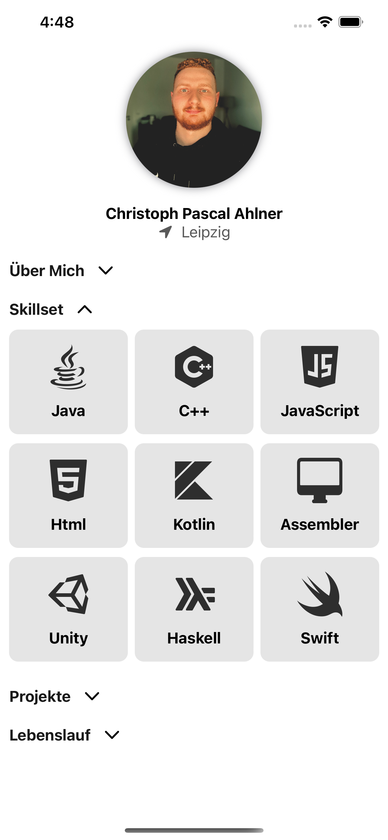 GitHub - cpa17/myApp: Portfolio app for iOS in Swift