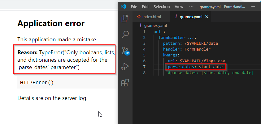 Form Handler-Date parsing example not working · Issue #95 · gramener/gramex-guide · GitHub