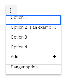 Overflow menu item should be vertically aligned · Issue #1661 · carbon-design-system/carbon · GitHub