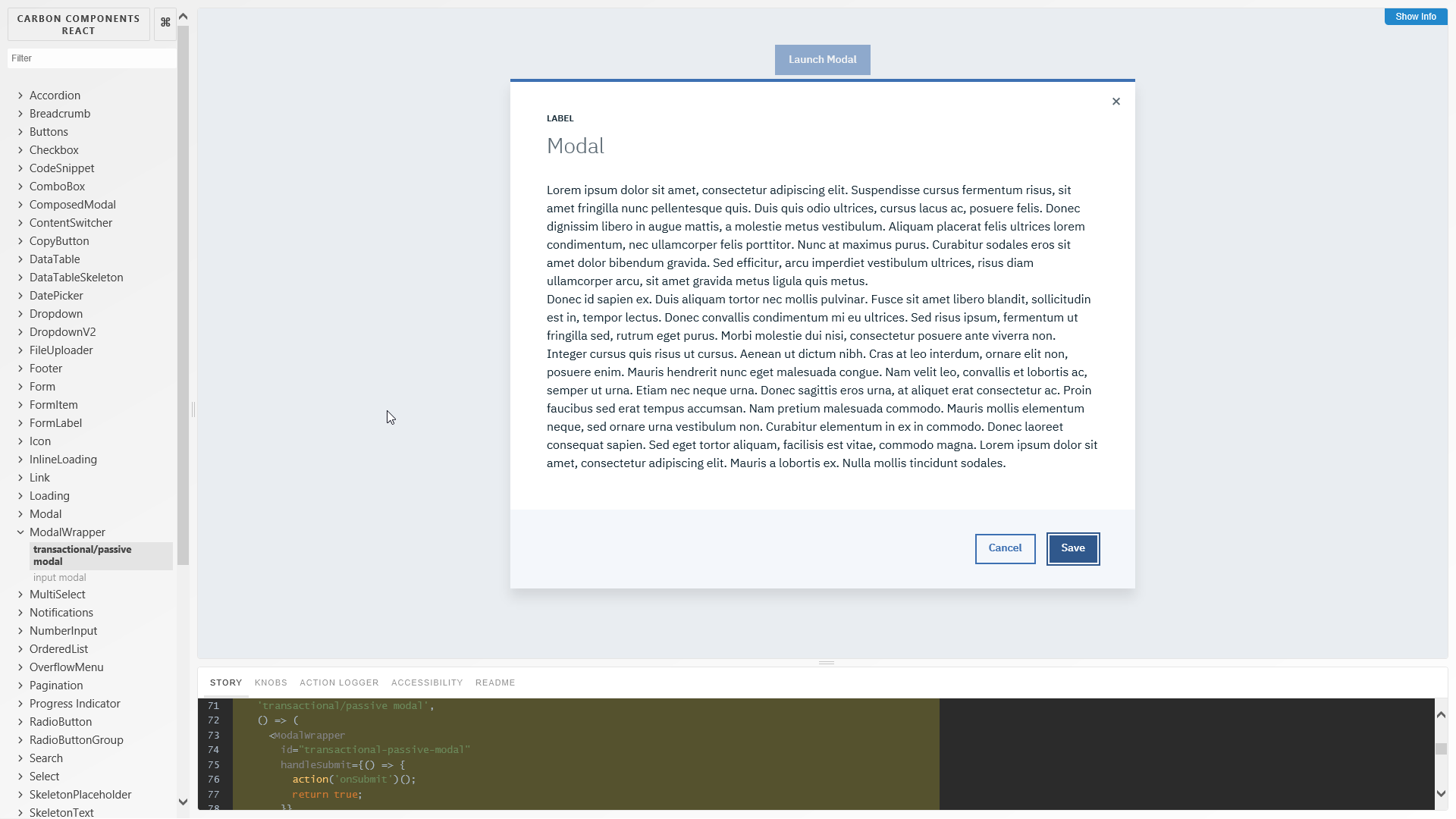 IE11 :: Any Modal component :: content overflows · Issue #2532 · carbon-design-system/carbon ...