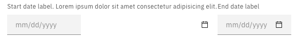 Date Picker Label Does Not Have Maximum Width Restriction · Issue 1877 · Carbon Design System