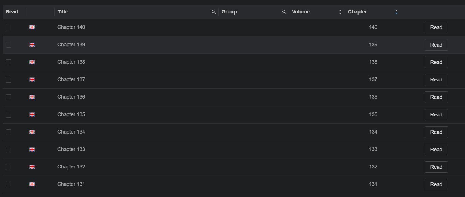 Last read title shown when series opened and continue reading option · Issue #44 · xgi/houdoku ...