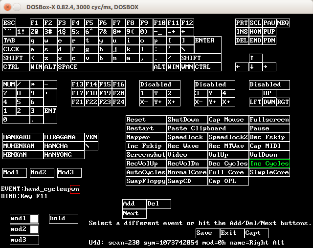 Text displayed on mapper interface does not clear [in SDL2 builds] · Issue #579 · joncampbell123 ...
