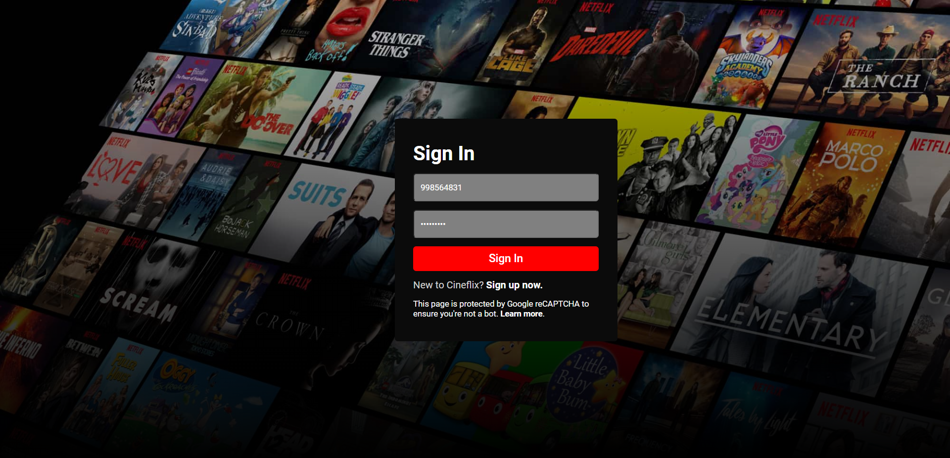 GitHub - Srishti-aggarwal/Cineflix