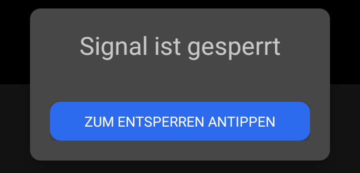 Screen Lock App Crashes After Entering Passphrase · Issue 11215 · Signalapp Signal Android