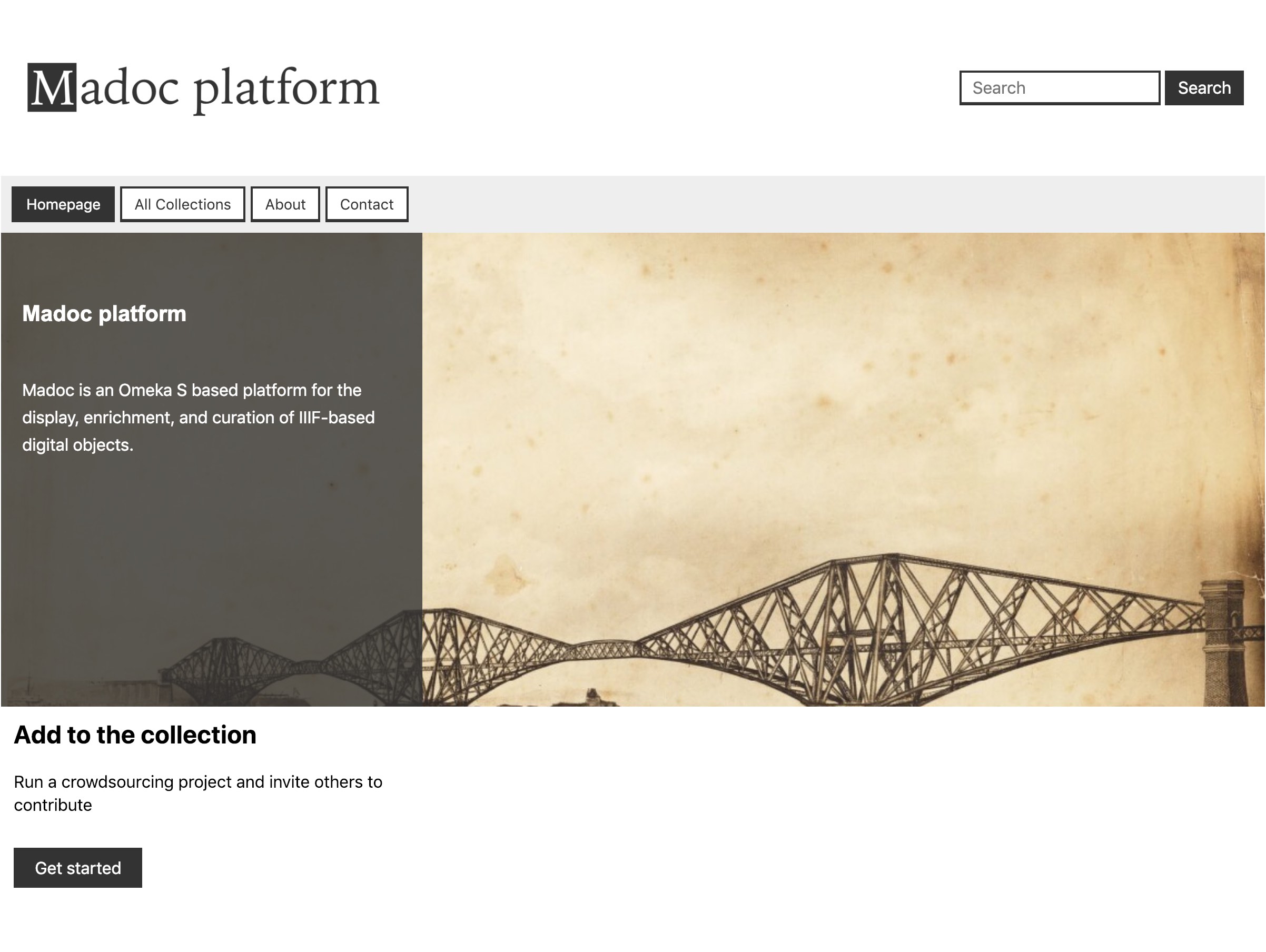 GitHub - digirati-co-uk/madoc-platform: A platform for the display, enrichment, and curation of ...