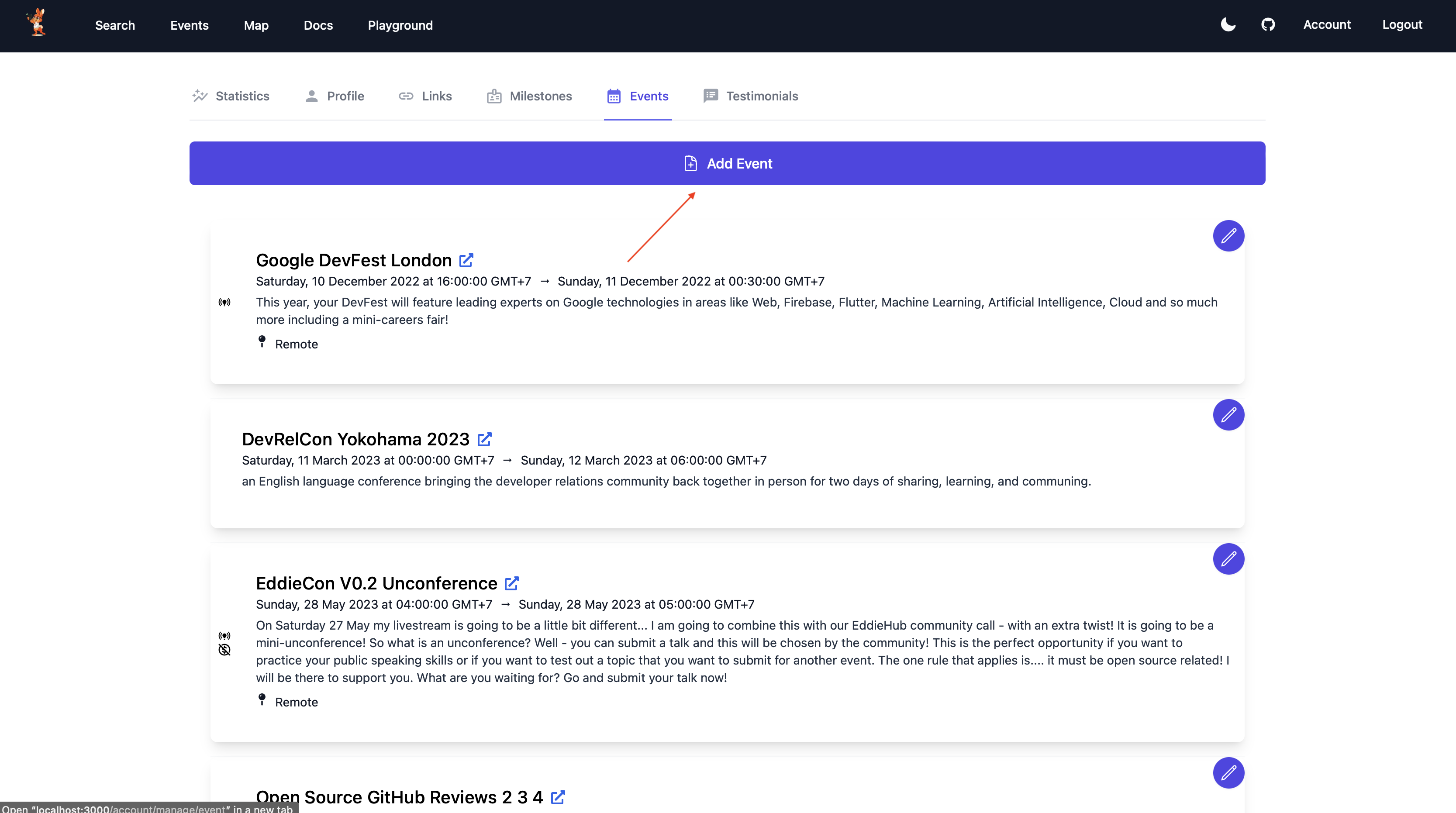 [FEATURE] Manage profile with a form · Issue #5575 · EddieHubCommunity/BioDrop · GitHub