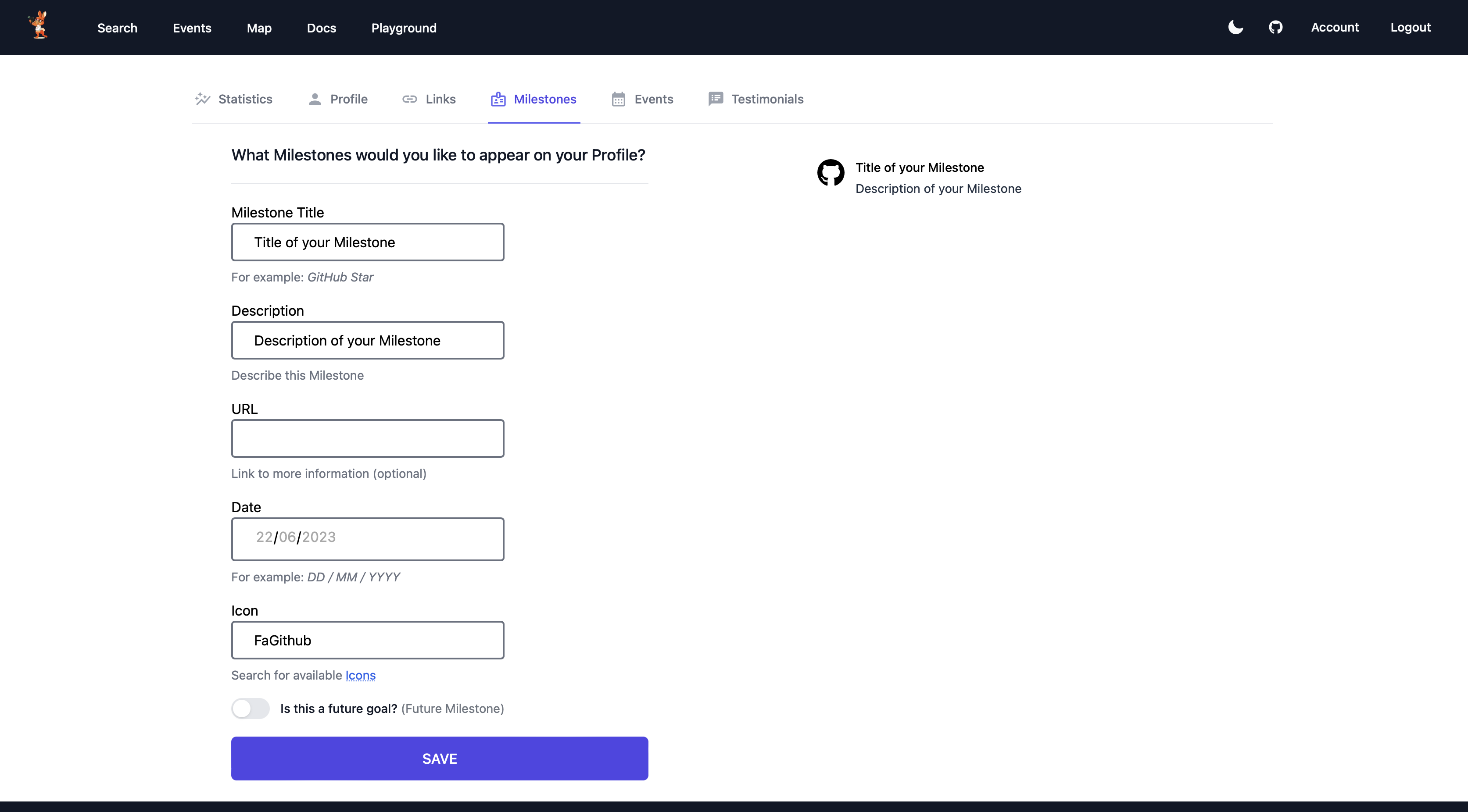 [FEATURE] Manage profile with a form · Issue #5575 · EddieHubCommunity ...