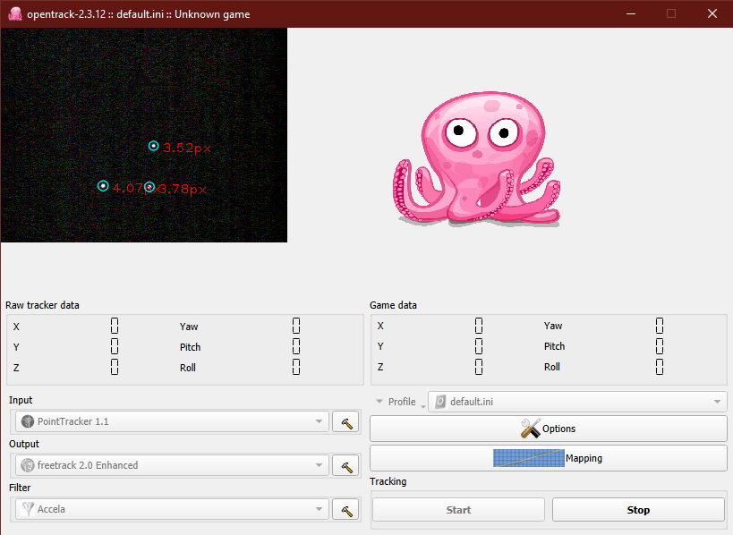 No RAW TRACKER DATA - suddenly lost numbers, leds are working · Issue #1258 · opentrack ...