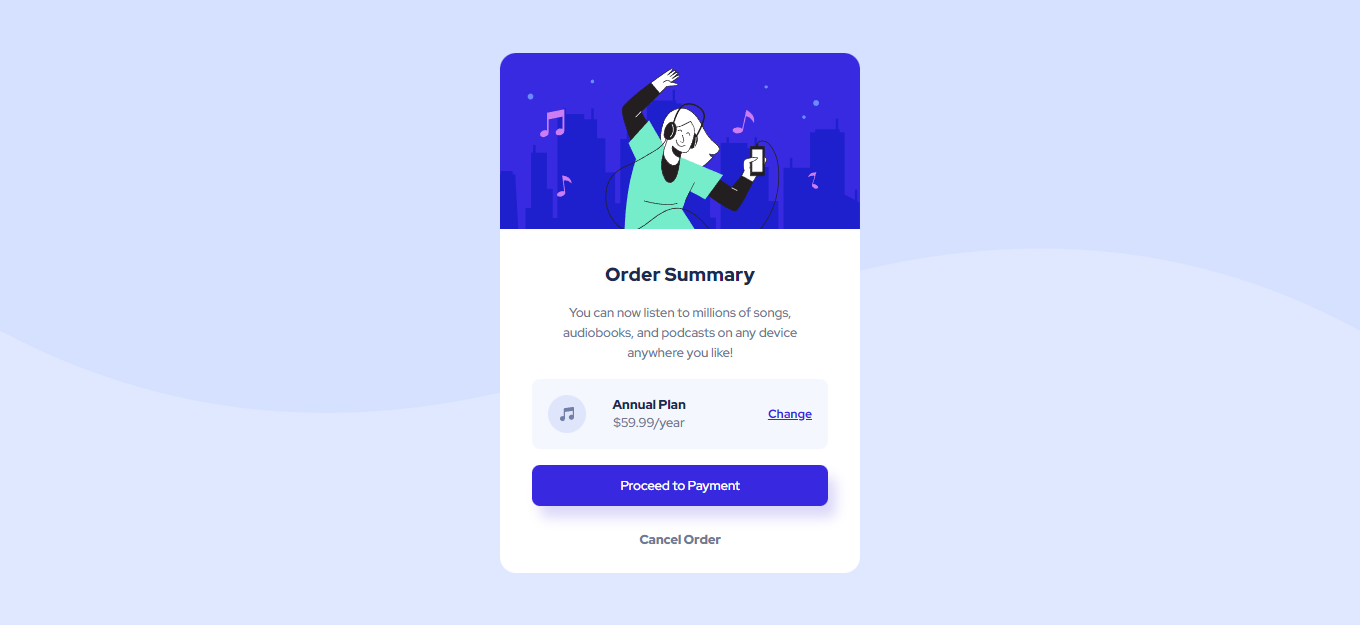 GitHub - mejessica/orderSummaryComponent: Challenge Frontend Mentor