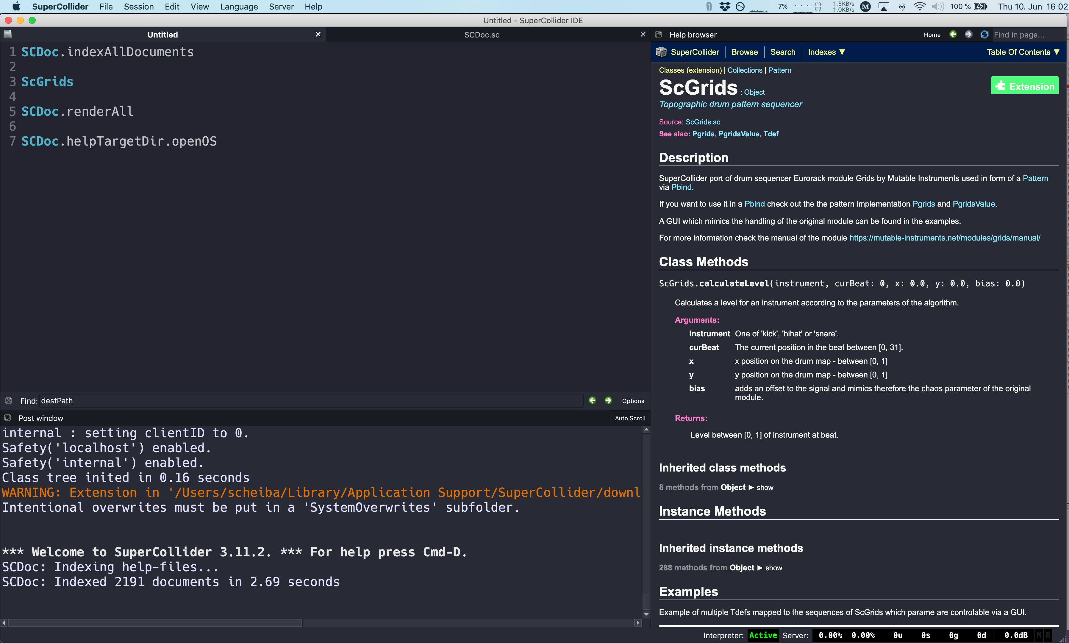 Apply color theme to docs as well · Issue #5477 · supercollider/supercollider · GitHub