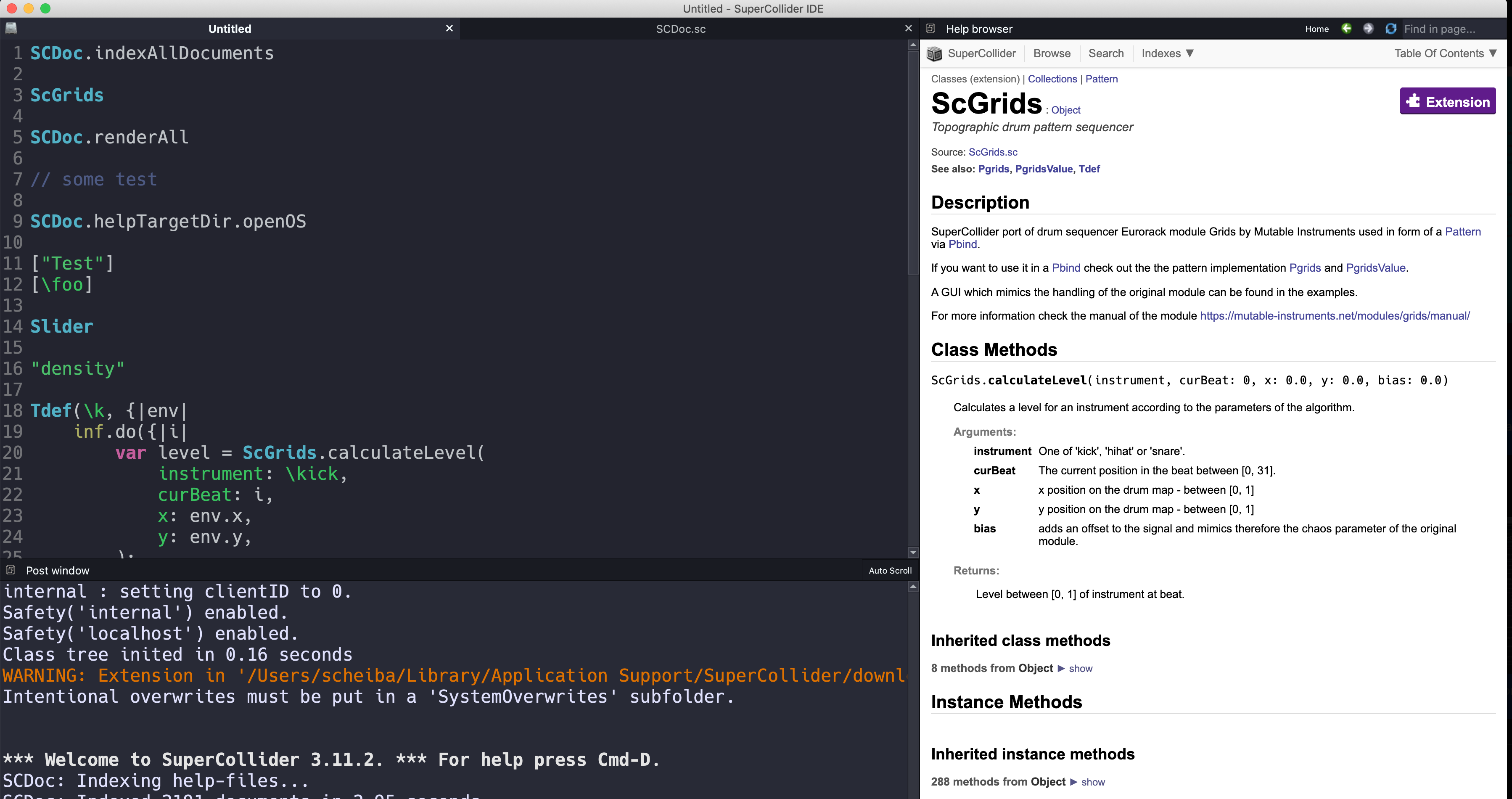 Apply color theme to docs as well · Issue #5477 · supercollider/supercollider · GitHub