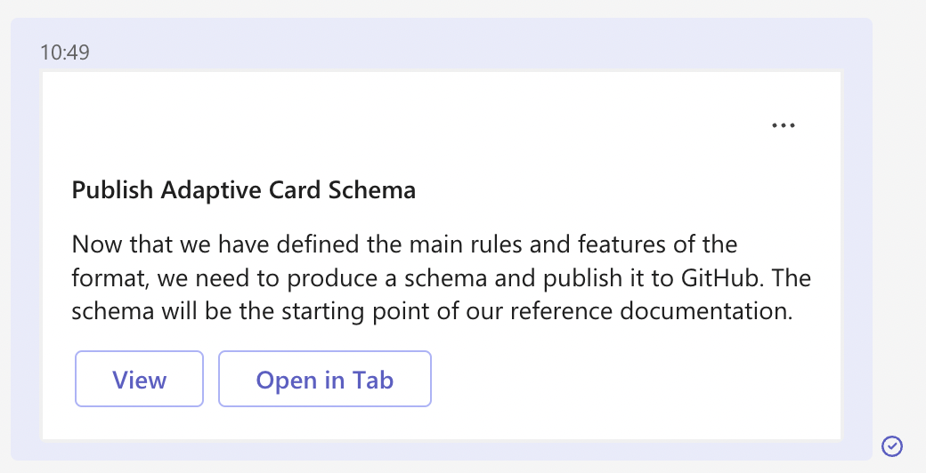 Action handlers on the Adaptive Card · Issue #5749 · MicrosoftDocs/msteams-docs · GitHub