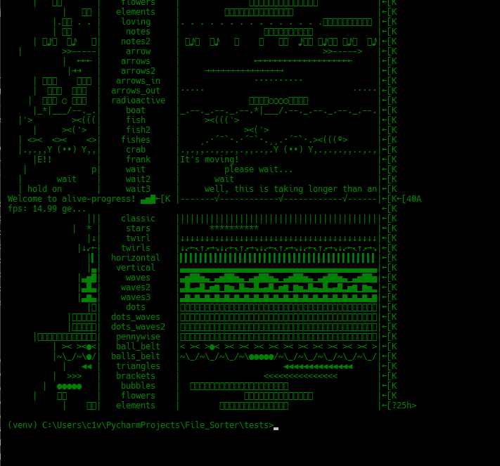 alive-bar spam in Windows 8 · Issue #102 · rsalmei/alive-progress · GitHub