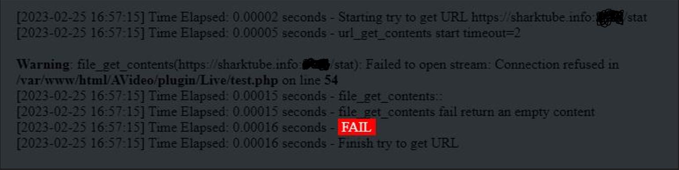 Live does not start · Issue #7716 · WWBN/AVideo · GitHub