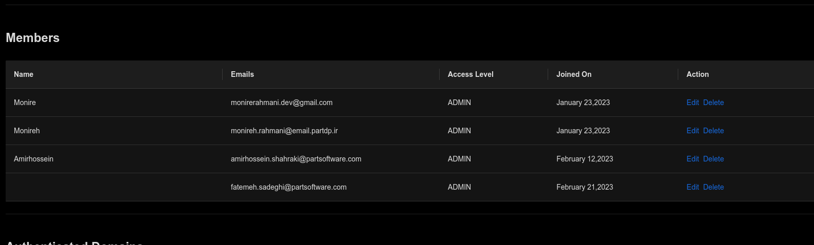 user exist but "This account does not exist. To create a new account, contact your admin to get ...