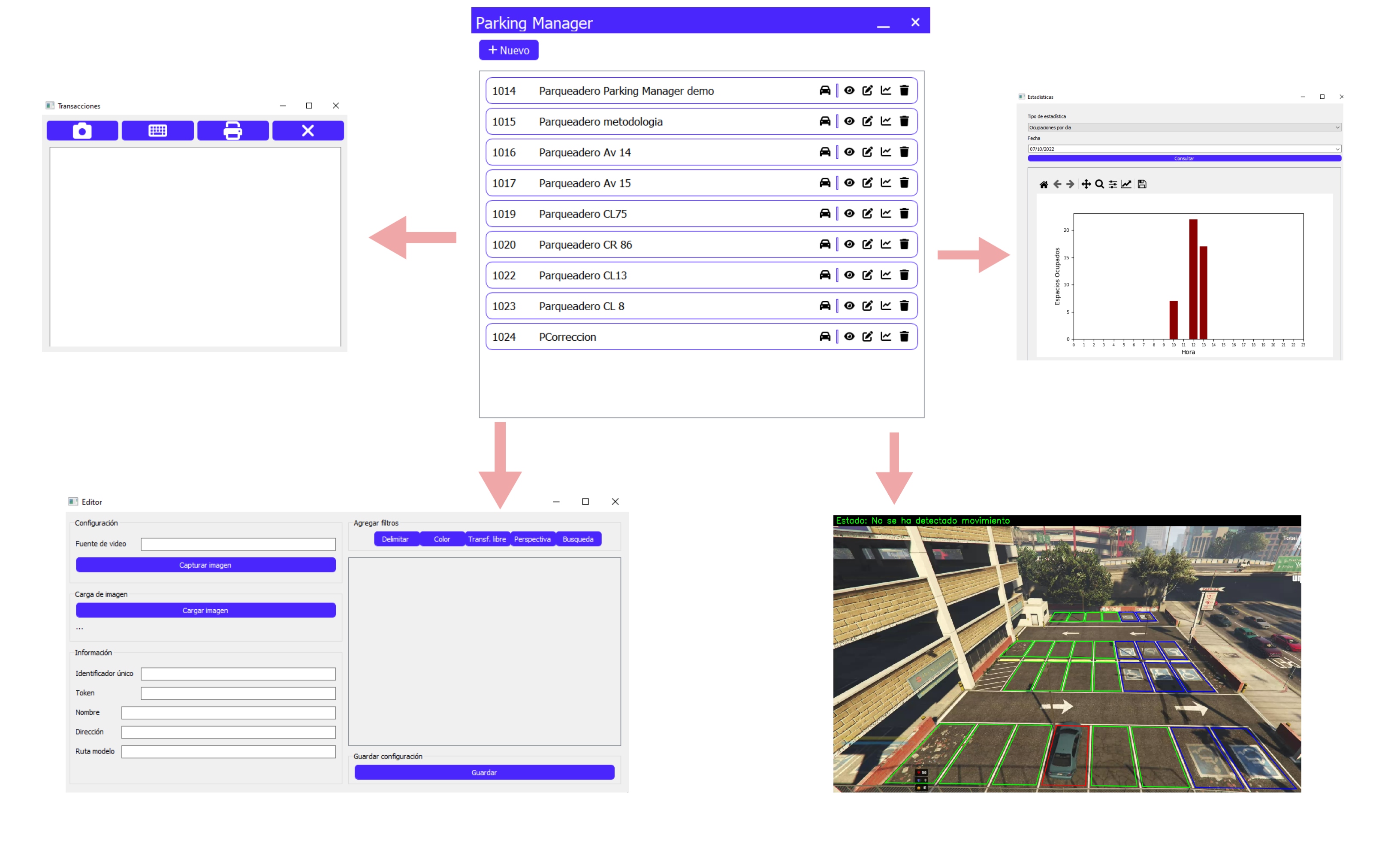 GitHub - parkingmanager/ClientApp: Aplicación Python de escritorio del proyecto Parking Manager