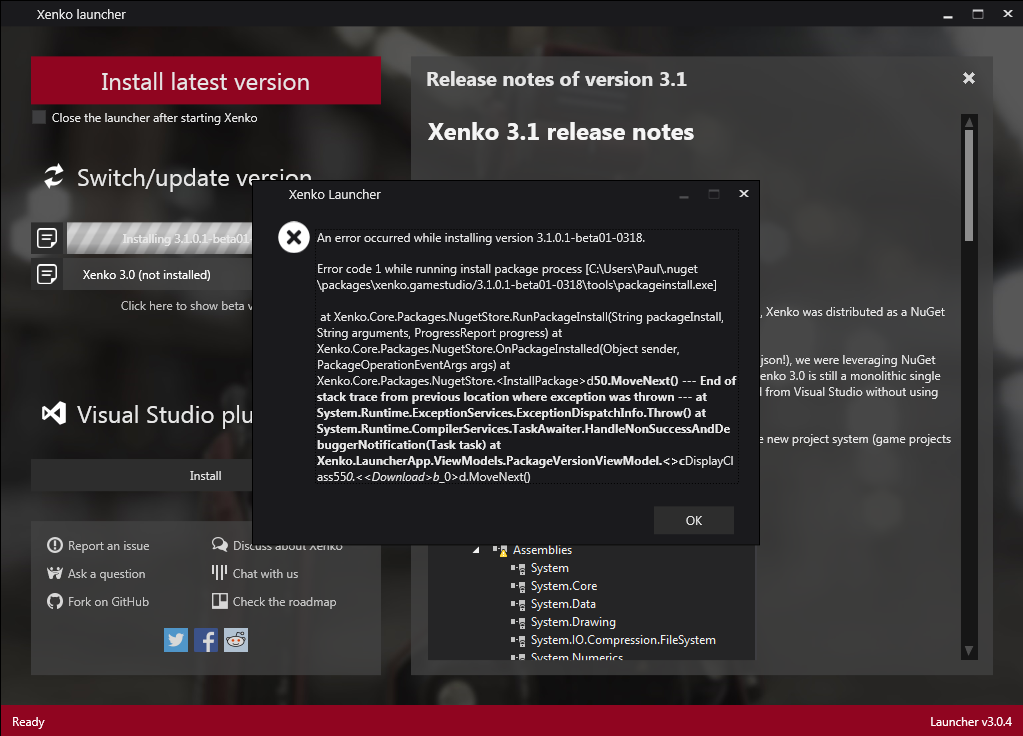 I'm amazed at how bad the installation process is for this thing · Issue #308 · stride3d/stride ...
