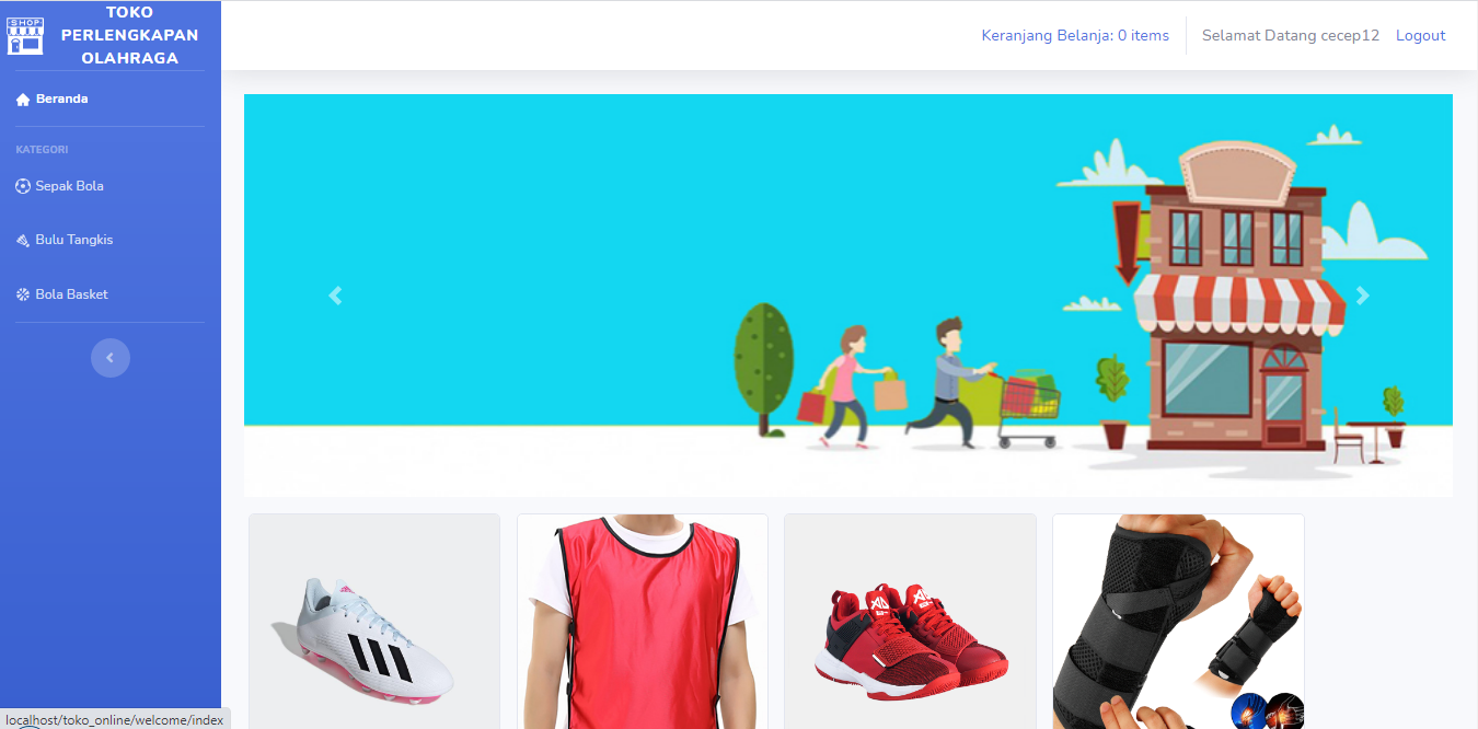 GitHub - IamBagaskara/toko_online: Website Toko Online Perlengkapan ...